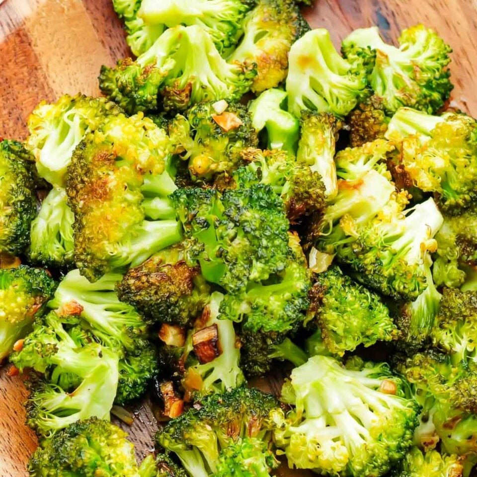 Garlic Roasted Broccoli | Good in the Simple